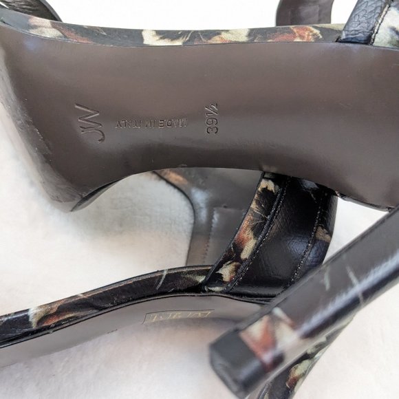 Jason Wu | Shoes | Jason Wu Floralprint Leather Anklewrap Sandal | Poshmark